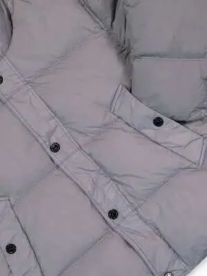 Stone Island Button-up Jacket - Gray