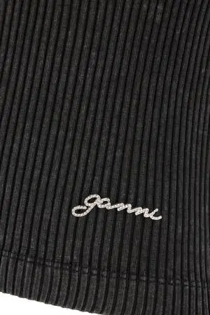 GANNI Ribbed Tank Top - Multicolor