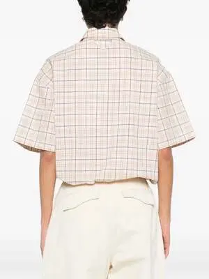 Prada Cropped Shirt