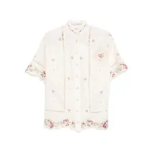 Zimmermann Neutrals Tops Shirts - Cream