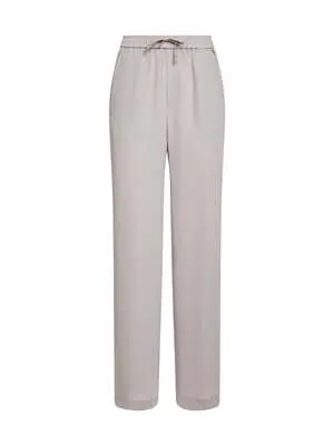 Herno Chantilly Lucent Cady Fluid Trousers - Multicolor