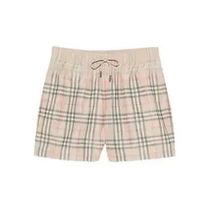 Burberry Neutrals Beachwear Swim Shorts - Cream