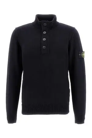 Stone Island Ribbed Knit Pullover - Multicolor