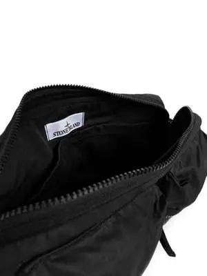 Stone Island Borsa A Tracolla Rimovibile Con Tasche Multiple