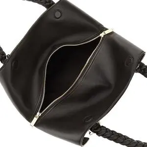 FERRAGAMO Leather Hand Bag With Logo