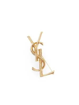 Saint Laurent Monogram Pin - Multicolor