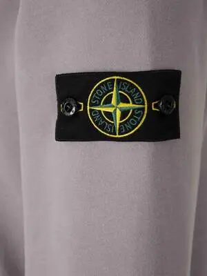 Stone Island Compass Logo Sweatshirt - Gray