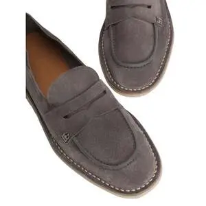 Dolce & Gabbana Grey Loafers - Gray