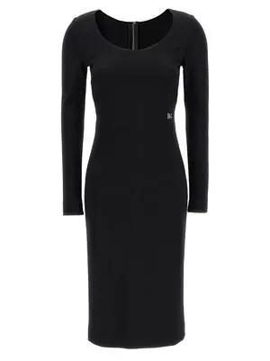 Dolce & Gabbana Logo Dress - Black