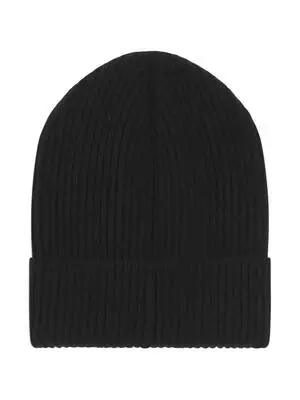Dolce & Gabbana Knitted Wool Hat - Black