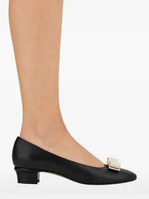 FERRAGAMO Vara 2.0 Smooth Leather Décollet