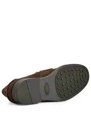 TOD'S Suede Penny Loafers