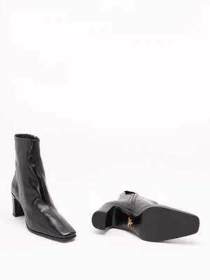 Prada Leather Booties - Multicolor