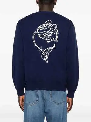Kenzo Floral-embroidered Cardigan