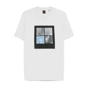 BOSS Grey T-shirts & Vests T-shirts - Gray