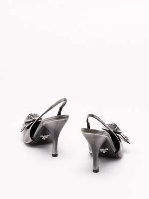 Prada Leather Slingback Pumps