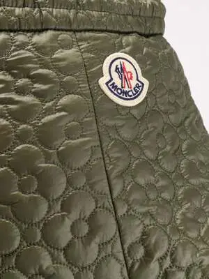 Moncler Quilted Nylon Skirt - Green
