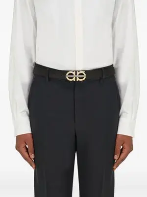 FERRAGAMO Gancini Leather Belt