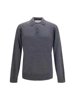 GOLDEN GOOSE Virgin Wool Polo Shirt
