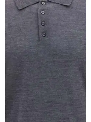 GOLDEN GOOSE Virgin Wool Polo Shirt