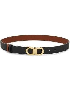 FERRAGAMO Gancini Belt - Black