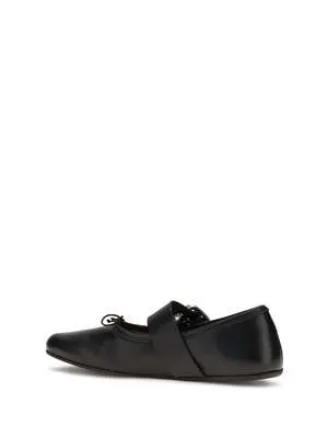 VIVIENNE WESTWOOD Alice Leather Ballerinas