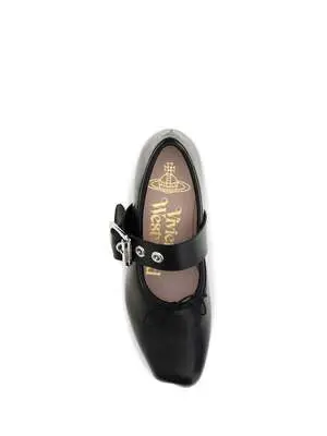 VIVIENNE WESTWOOD Alice Leather Ballerinas