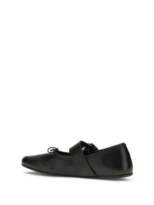 VIVIENNE WESTWOOD Alice Leather Ballerinas