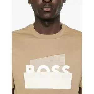 BOSS Neutrals T-shirts & Vests T-shirts