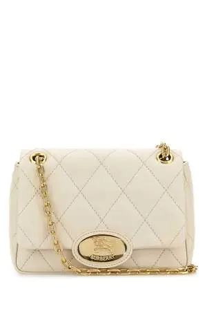 Burberry Burberry Women Ivory Leather Small Strand Shoulder Bag White