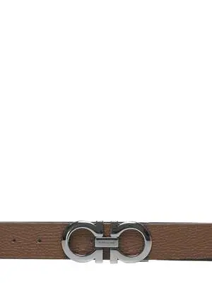 FERRAGAMO Gancini Reversible Leather Belt By
