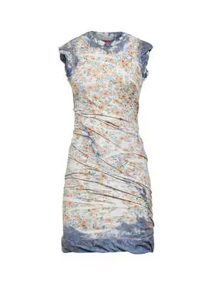 DIESEL® D-ayana Draped Mini Dress - Multicolor
