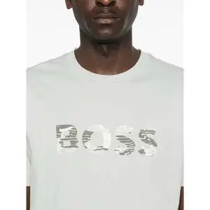 BOSS Grey T-shirts & Vests T-shirts