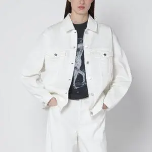 ANINE BING ANINE BING Organic Denim Jacket Cream