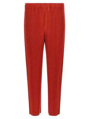 Issey Miyake Monthly Colors September Trousers - Red