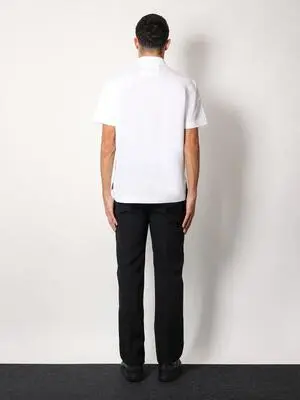 Givenchy Pique Cotton Polo Shirt With 4g Embroidery