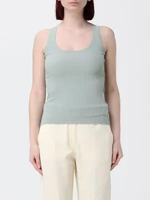 Max Mara Cotton Ribbed Tank Top