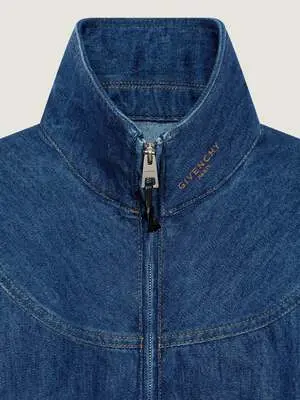 Givenchy Denim Bomber Jacket