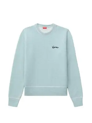 Kenzo Varsity’ Cotton Sweater - Blue