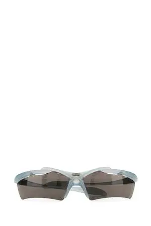 Balenciaga Light Acetate Turbo Rectangle Sunglasses