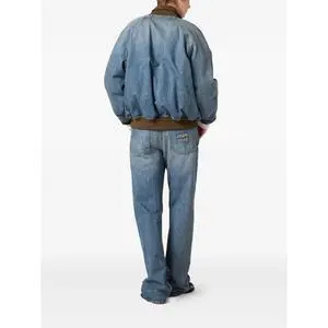 Miu Miu Denim Straight-leg Jeans - Blue