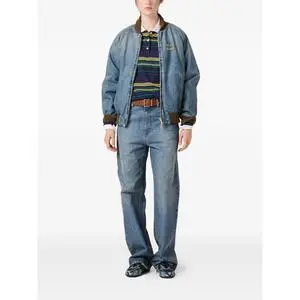 Miu Miu Denim Straight-leg Jeans - Blue