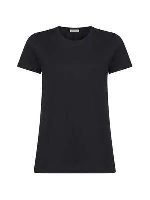 Moncler Cotton Jersey Logo Patch T-shirt - Multicolor