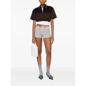 Miu Miu Grey Shorts Short Shorts