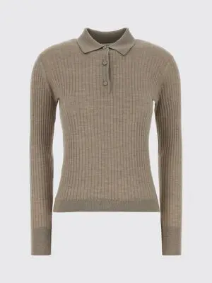 Max Mara Cashmere And Silk Polo Shirt - Brown