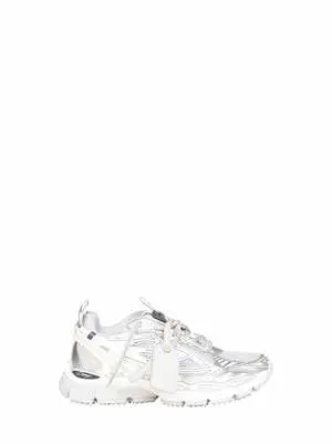 Off-White Grey And Silver Be Right Back Sneakers - Multicolor