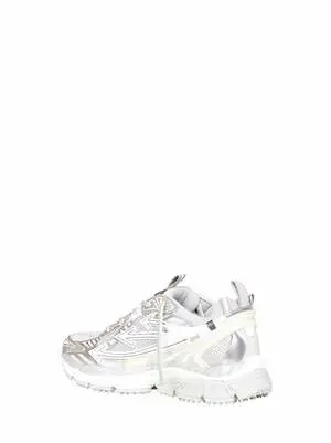 Off-White Grey And Silver Be Right Back Sneakers - Multicolor