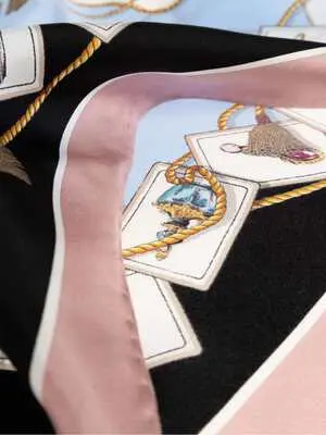 Dolce & Gabbana Printed Silk Scarf