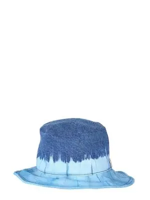 Alberta Ferretti Tie Dye Print Bucket Hat - Blue