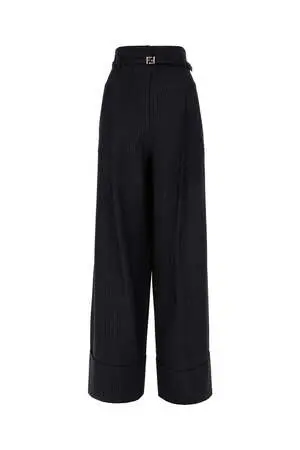 Fendi Pinstripe Tailored Trousers - Multicolor